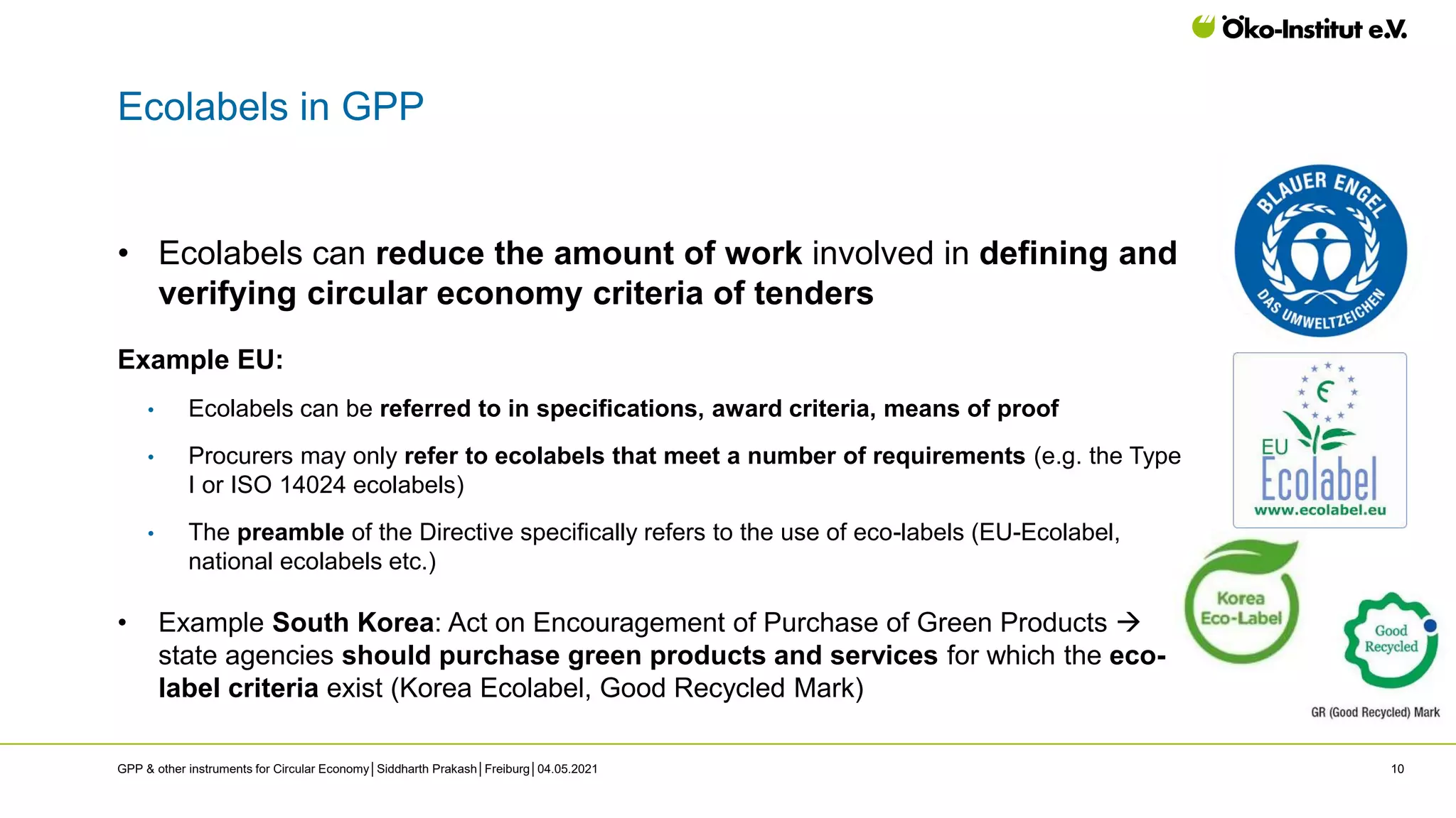 Policy instruments for upstream Circular Economy | PDF