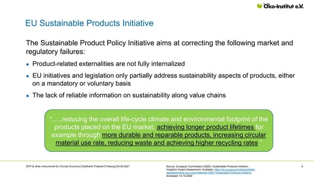 Policy instruments for upstream Circular Economy | PDF