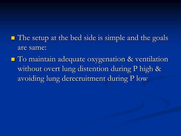 Airway Pressure Release Ventilation | PPSX