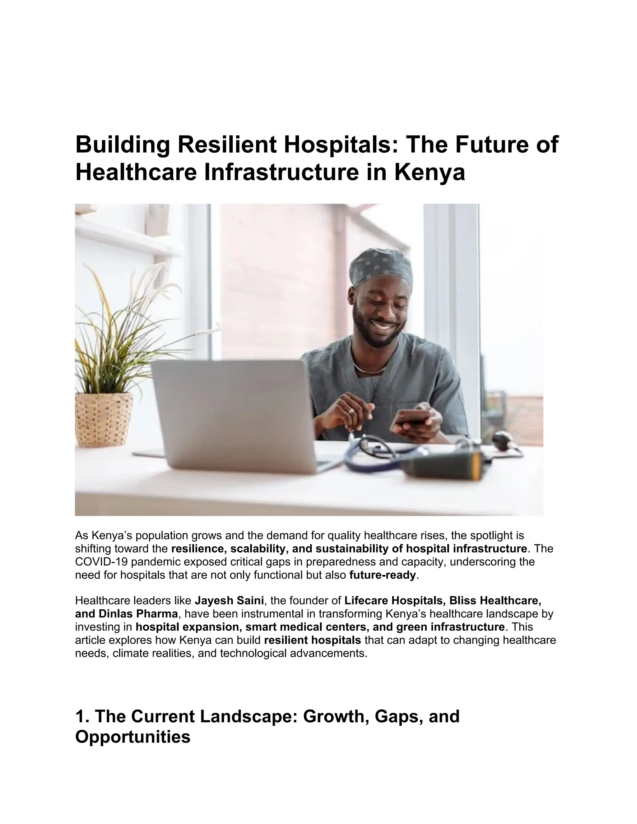 Building Resilient Hospitals_ The Future of Healthcare Infrastructure ...