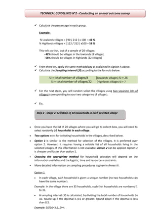 APR Workshop 2010-M&E-TG2 - annual outcome survey | DOC