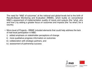 APR Workshop 2010-Monitoring and Evaluation (2)- Susan Perez | PPT