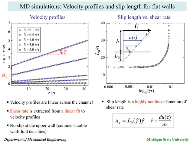 Modeling the combined effect of surface roughness and shear rate on ...