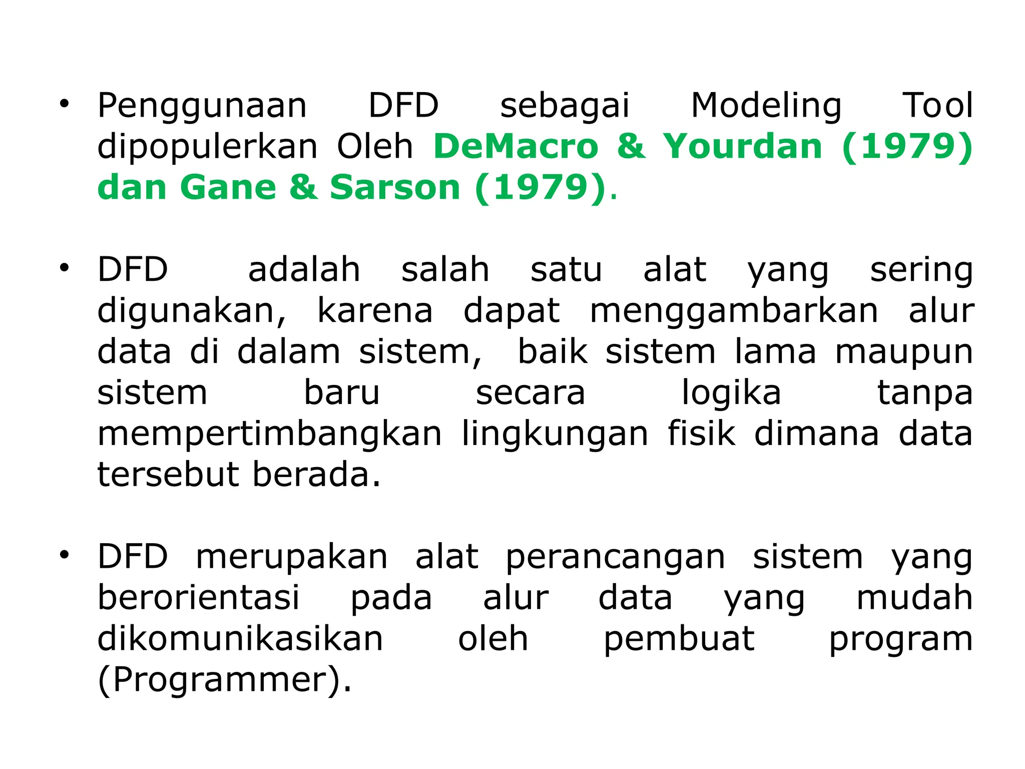 Analisis Perancangan Sistem - Data Flow Diagram (DFD) | PPT