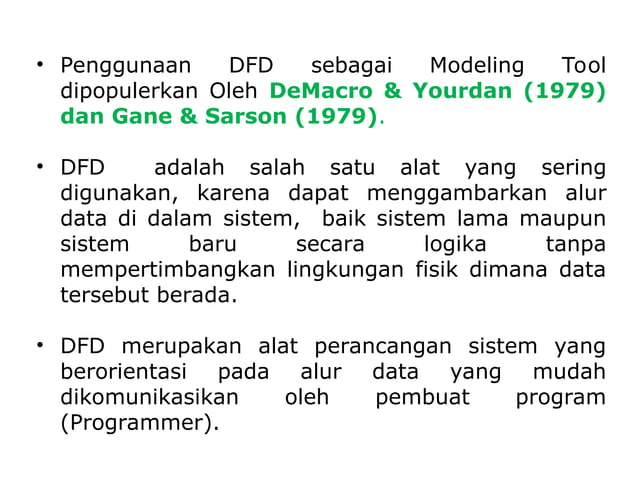 Analisis Perancangan Sistem - Data Flow Diagram (DFD) | PPT