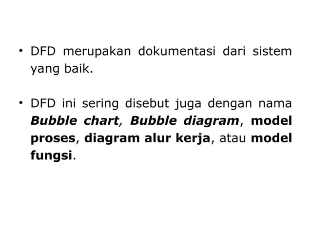 Analisis Perancangan Sistem - Data Flow Diagram (DFD) | PPT