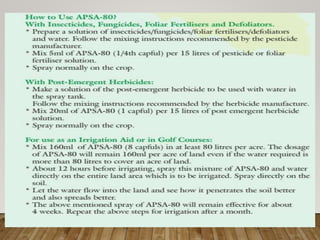 Apsa80 product information | PPTX
