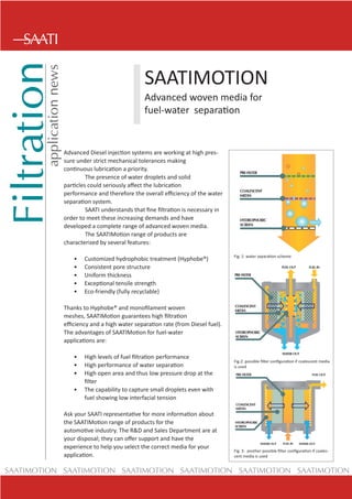 Saatimotion fuel water separation | PDF | Chemistry | Science