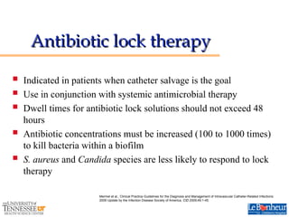 APSA Central Venous Catheter presentation.ppt