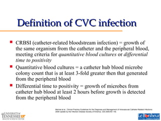 APSA Central Venous Catheter presentation.ppt