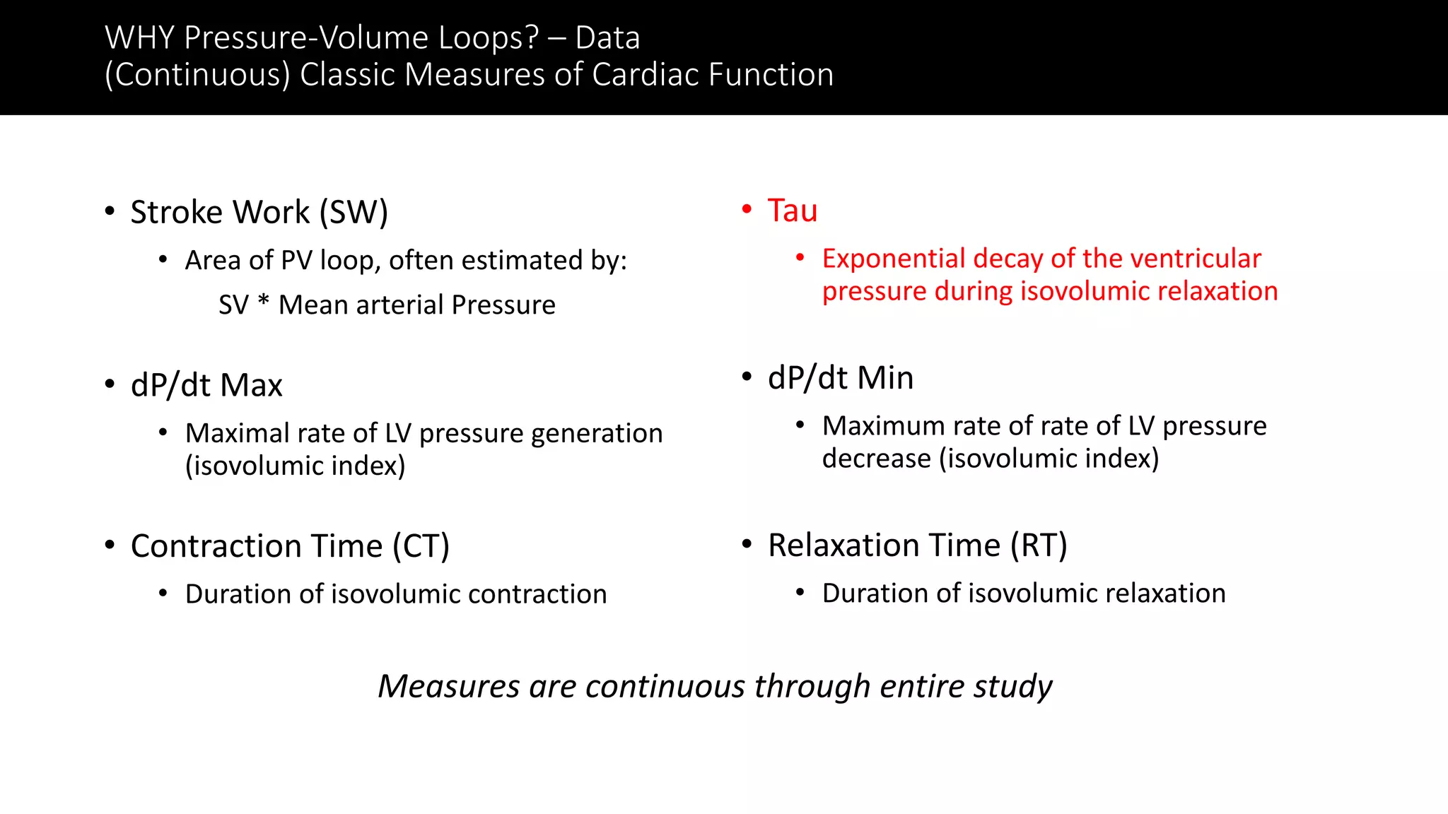 Cardiac PV Loop Data Analysis: Tips & Tricks | PPTX