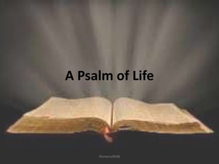A psalm of life | PPTX