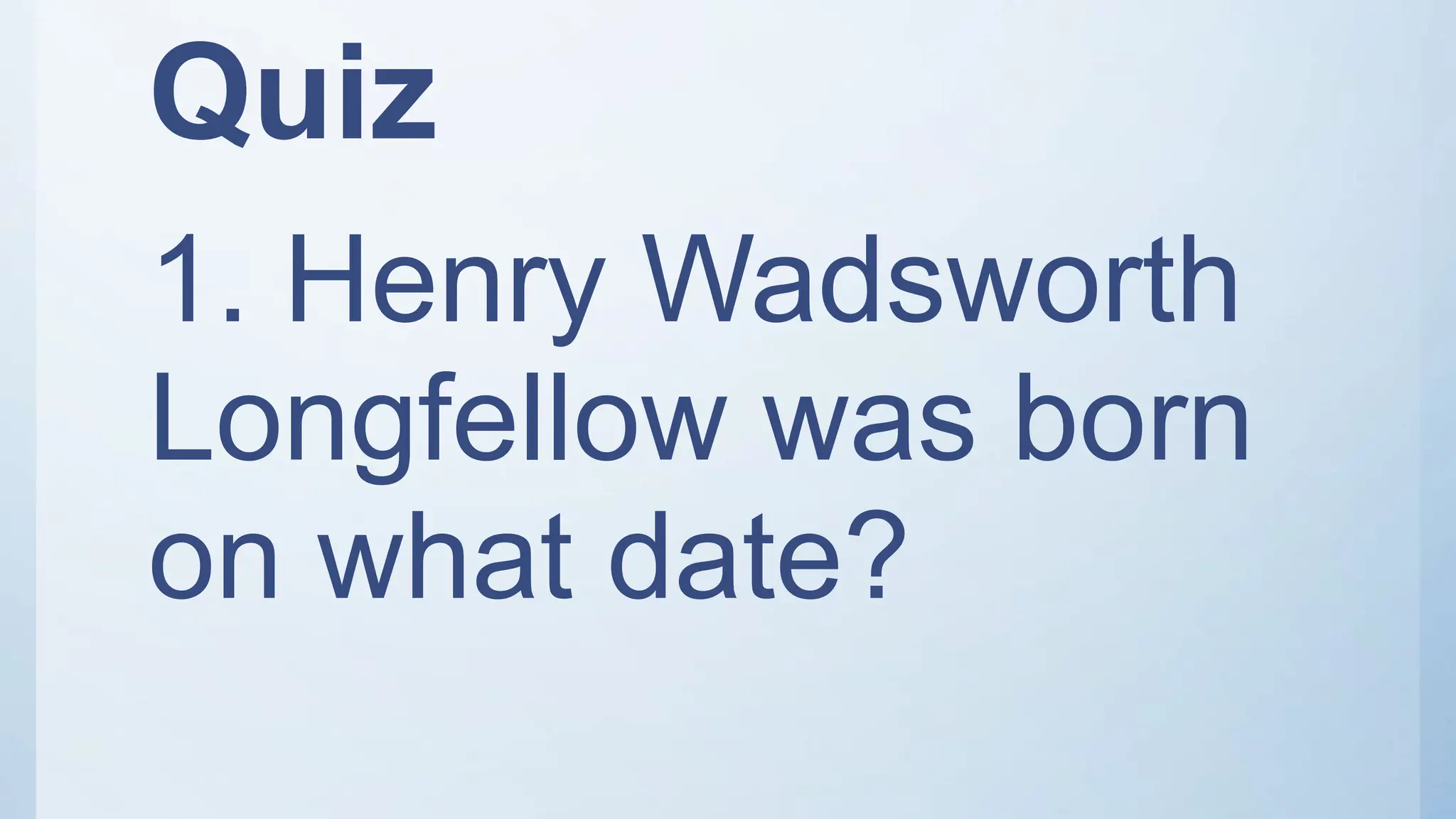 A Psalm Of Life by Henry Wadsworth Longfellow | PPTX
