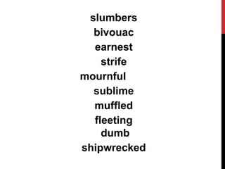 A PSALM OF LIFE-antonyms.pptx