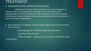 Autoimmune polyendocrine syndromes (APS)pptx | PPTX