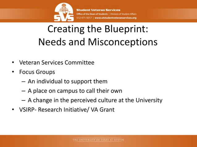 Student Veteran Services | PPT