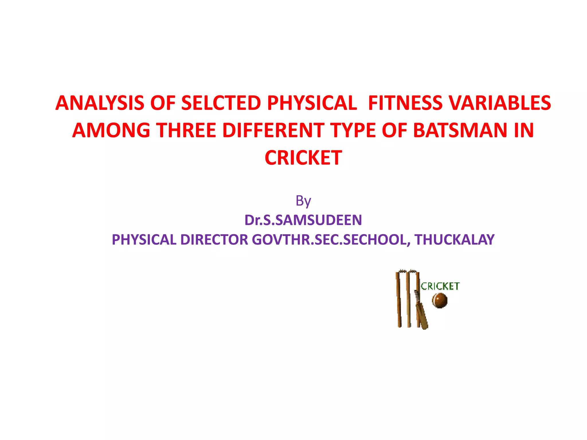 cricket and psychology | PPTX