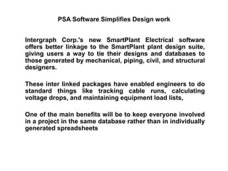 ETAP study A PSA SIMPLIFIES DESIGN WORK.ppt