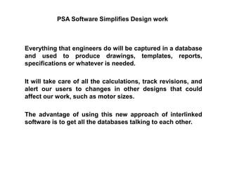 ETAP study A PSA SIMPLIFIES DESIGN WORK.ppt
