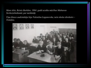 Absolvents Reinis Barkāns | PPT