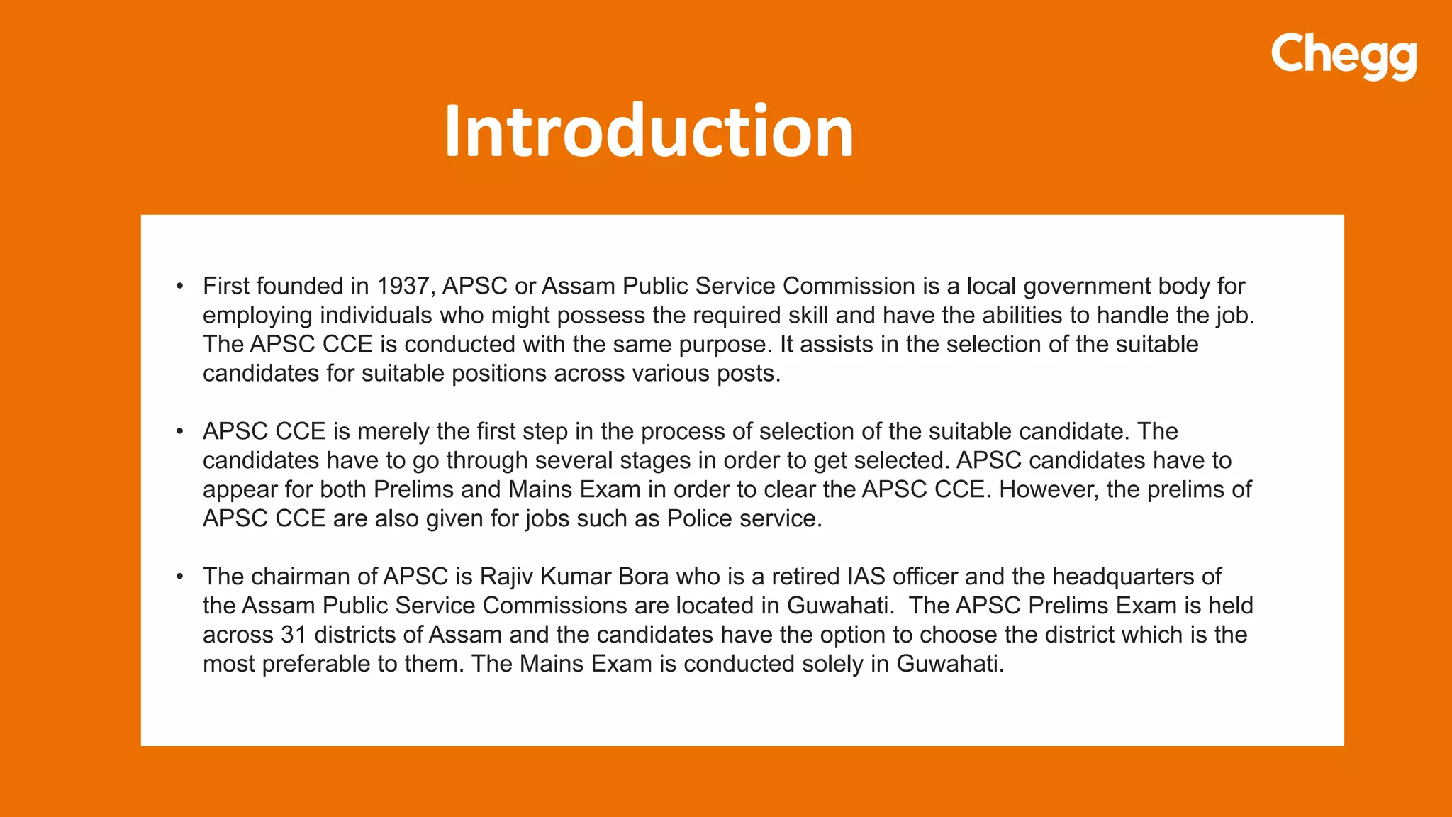 Assam Public Service Commission (APSC) | PDF