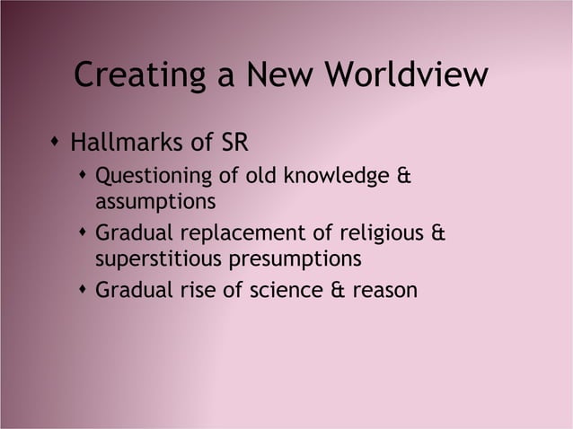 AP Scientific Revolution | PPT