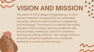 Exploring the APS College of Engineering.pdf | Postgraduate Education ...