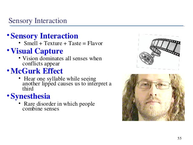 Sensory Interaction Psychology