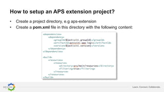 Alfresco Process Services extension project - Alfresco DevCon 2018 | PPT