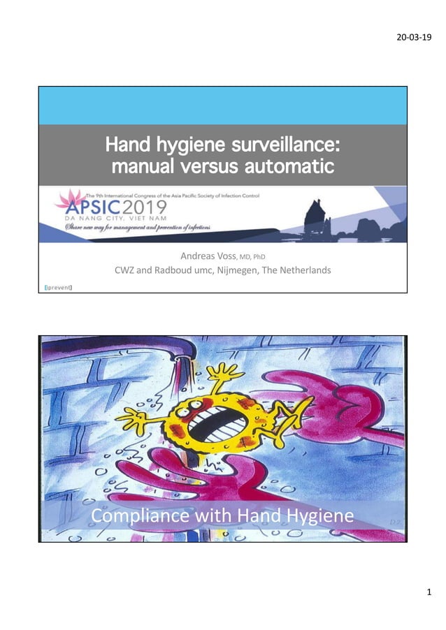 APSIC 2019 Hand Hygiene Monitoring | PDF