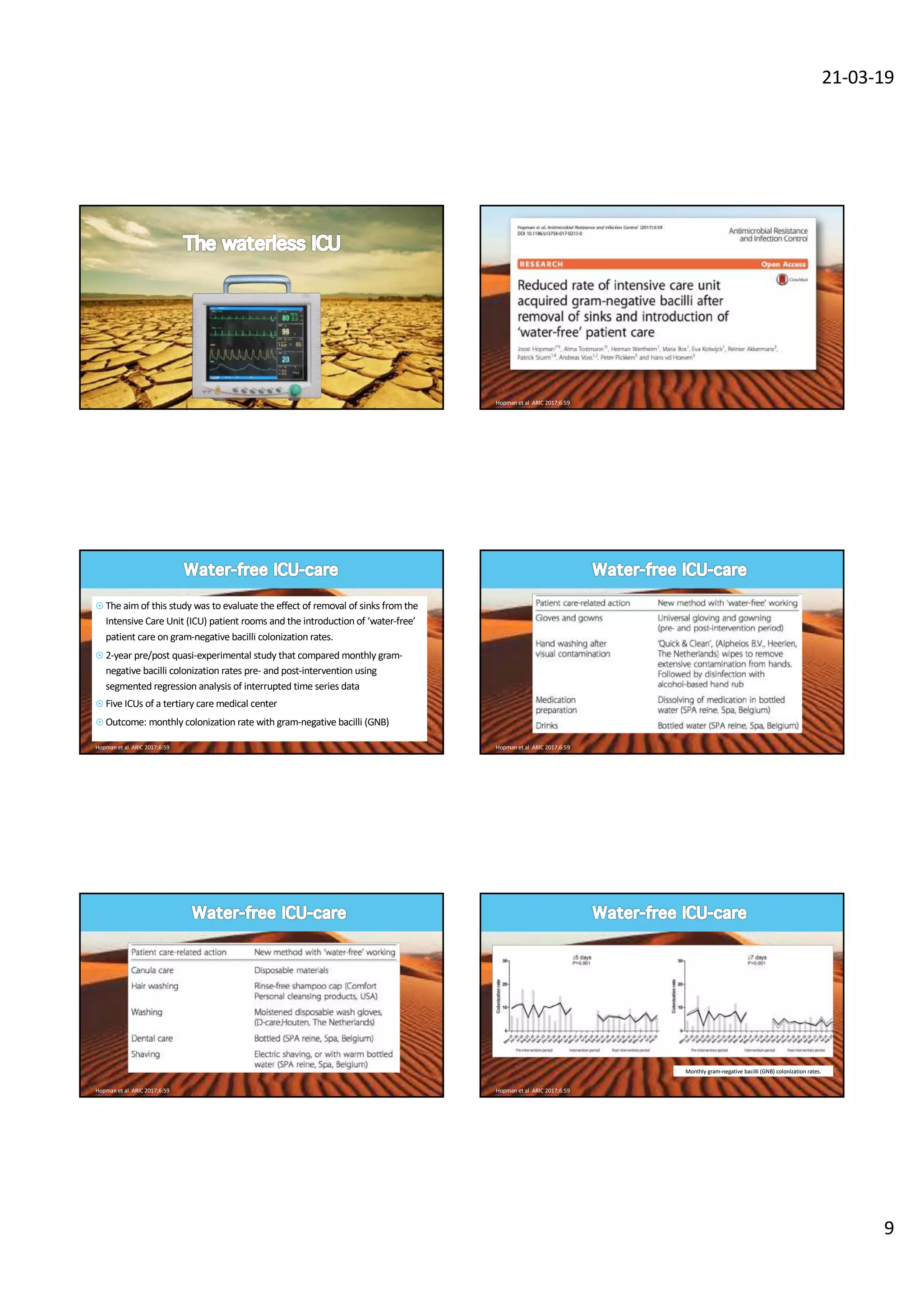 Apsic 2019 Water and HAI | PDF