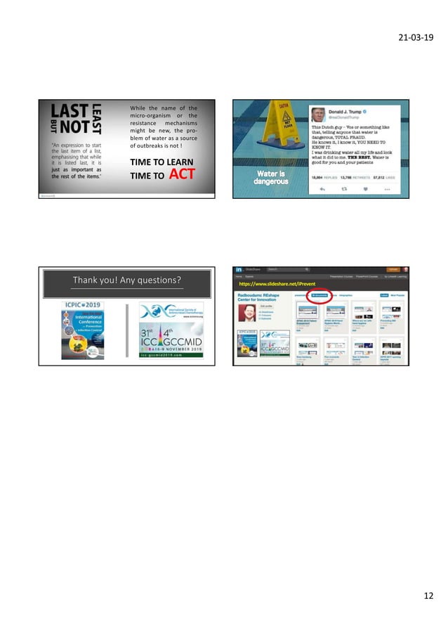 Apsic 2019 Water and HAI | PDF