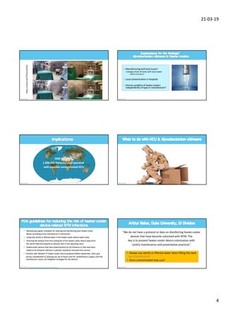 Apsic 2019 Water and HAI | PDF