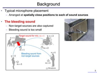 Prior distribution design for music bleeding-sound reduction based on ...