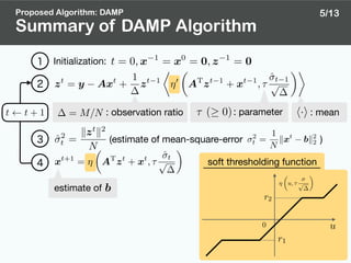 Binary Vector Reconstruction via Discreteness-Aware Approximate Message Passing | PPT