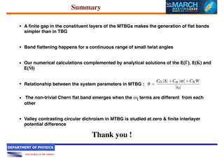 Topological flat bands without magic angles in massive twisted bilayer ...