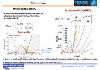 Topological flat bands without magic angles in massive twisted bilayer ...