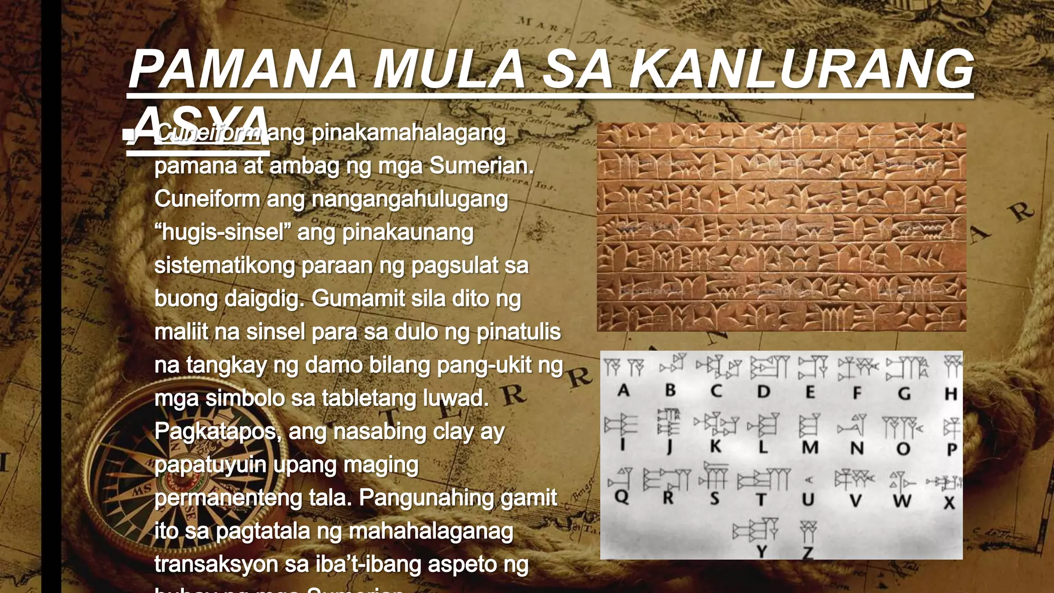 Mga Kontribusyon at Paniniwala ng mga Sinaunang Asyano | PPTX