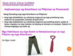 Mga Impluwensya ng mga Amerikano sa Pilipinas sa: Musika, Sining ...