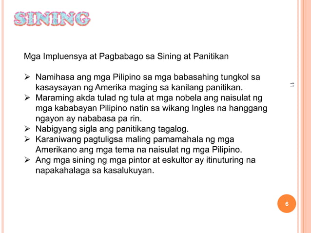 Mga Impluwensya ng Amerikano sa Pilipinas sa: Musika, Sining, Pananamit ...