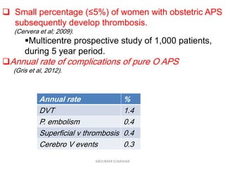 APS non criteria | PPT