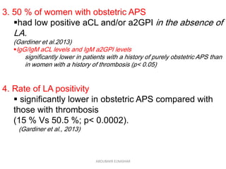 APS non criteria | PPT