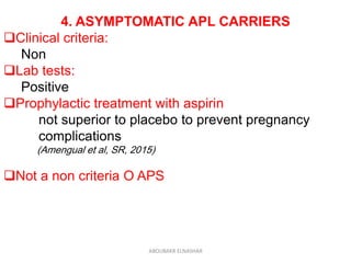 APS non criteria | PPT