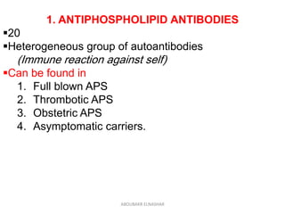 APS non criteria | PPT