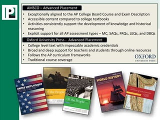 AP Social Studies Solutions AMSCO | PPTX | Educational Assessment ...