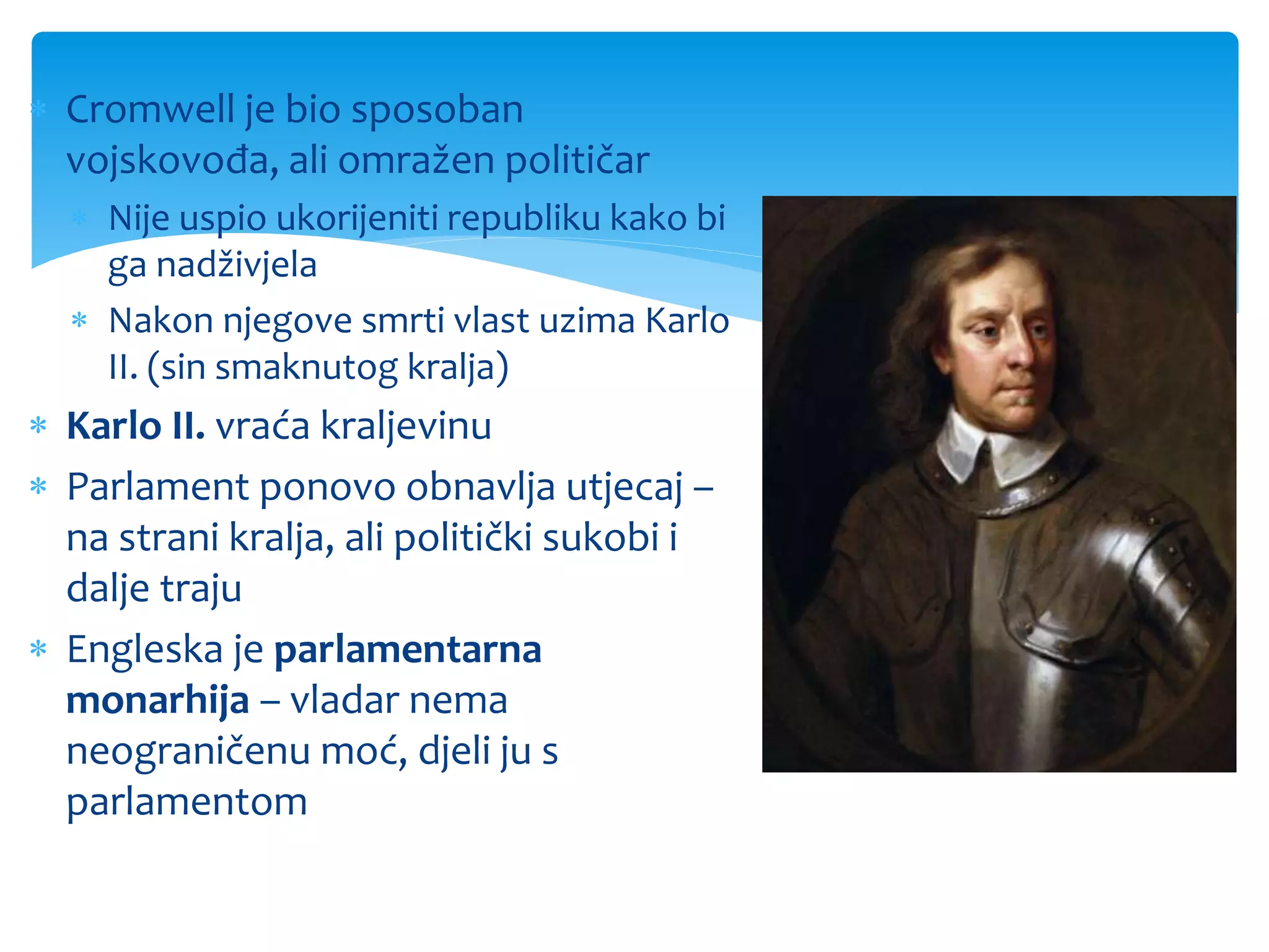 Apsolutistička i parlamentarna monarhija | PPTX