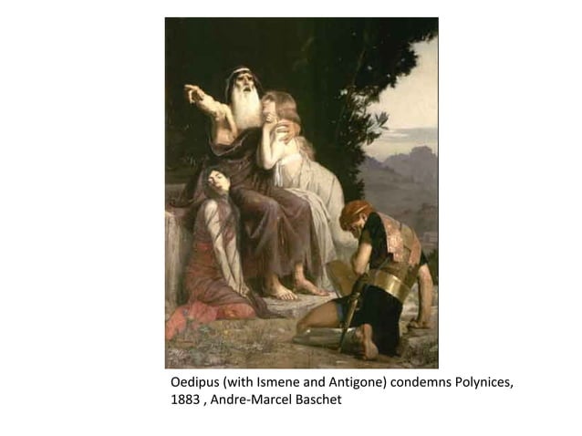 Images of Antigone and Oedipus | PPT