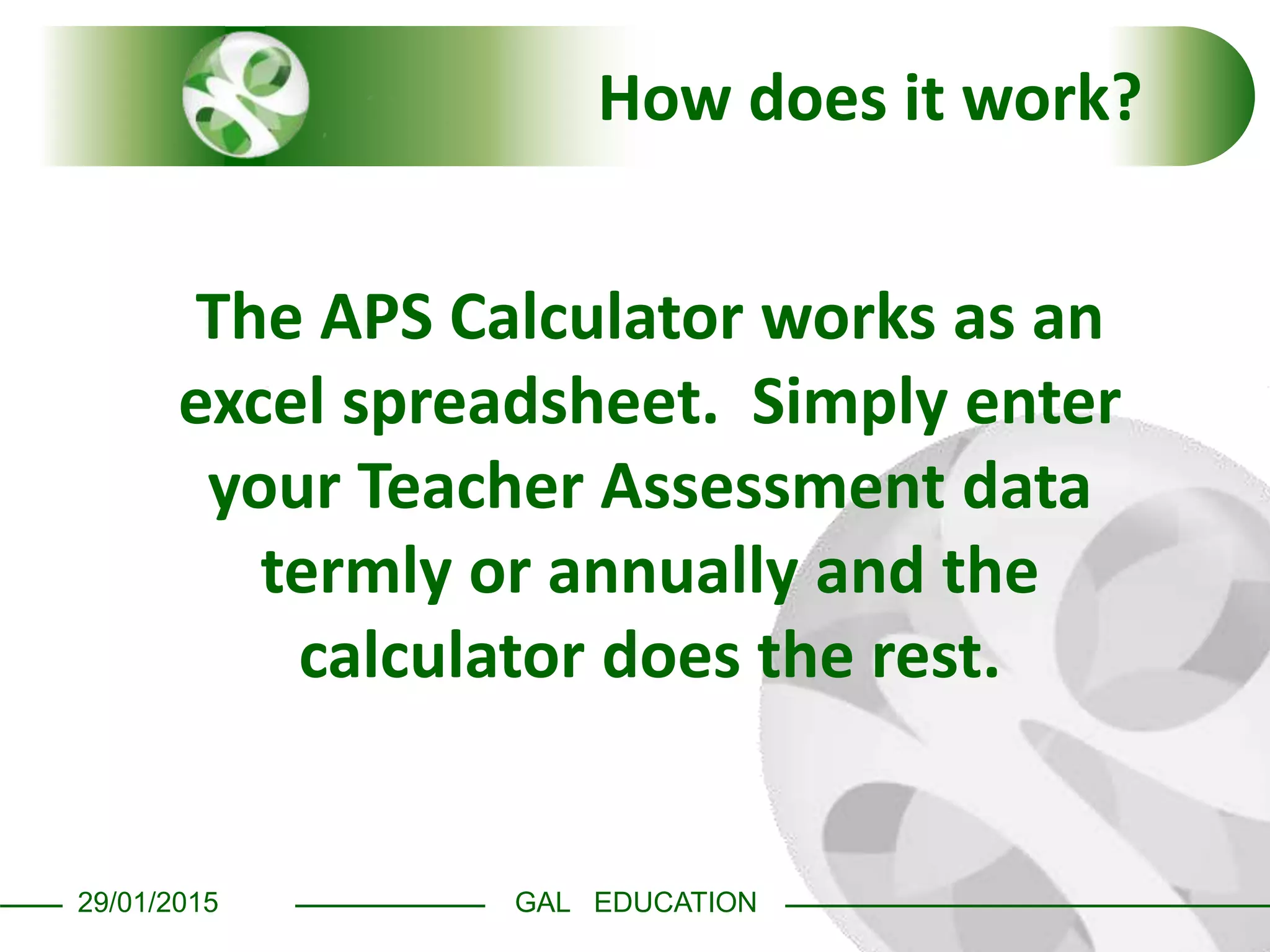 Aps presentation | PPT