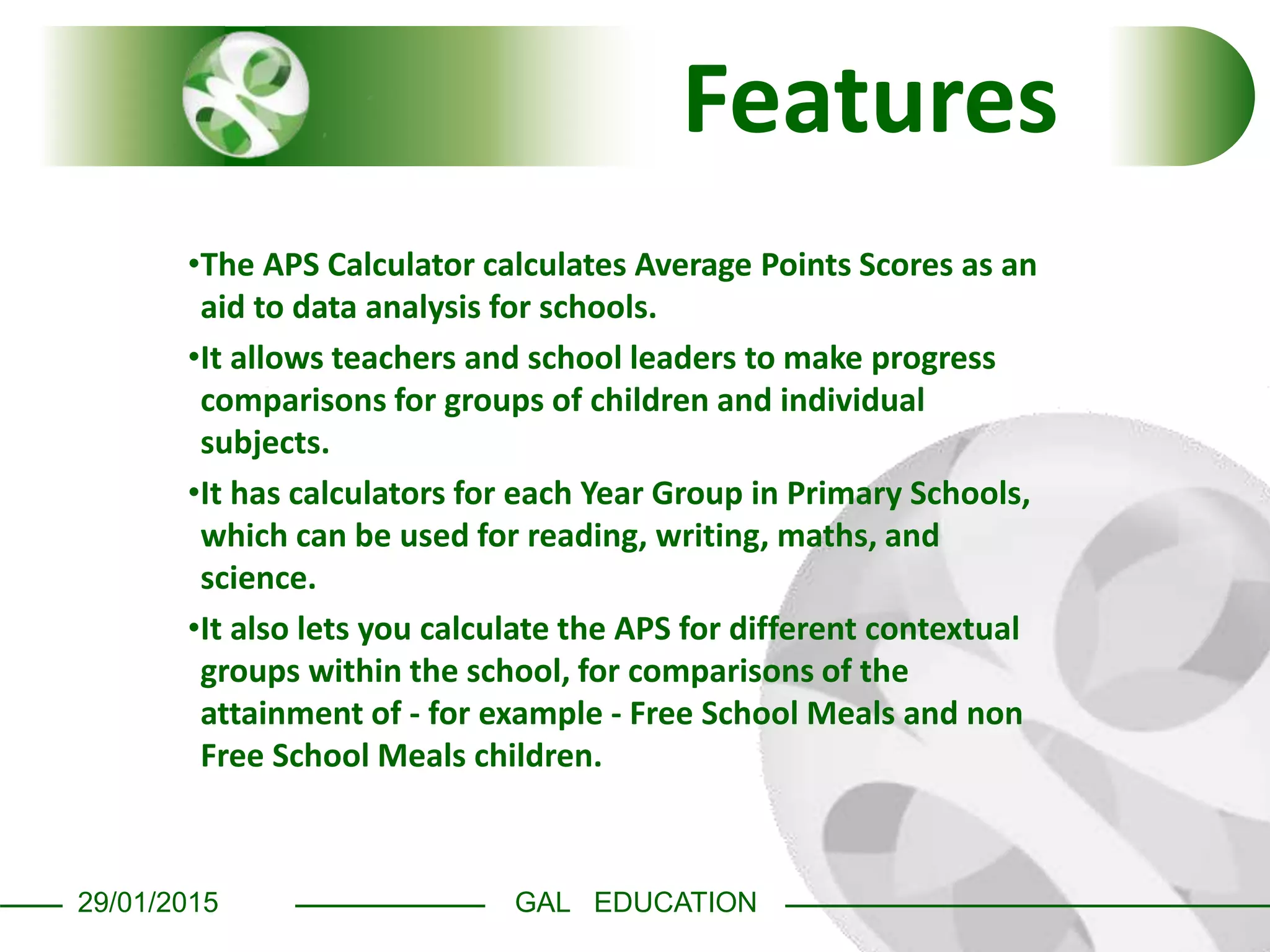 Aps presentation | PPT