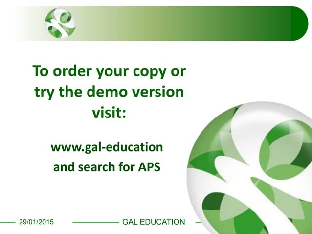 Aps presentation | PPT